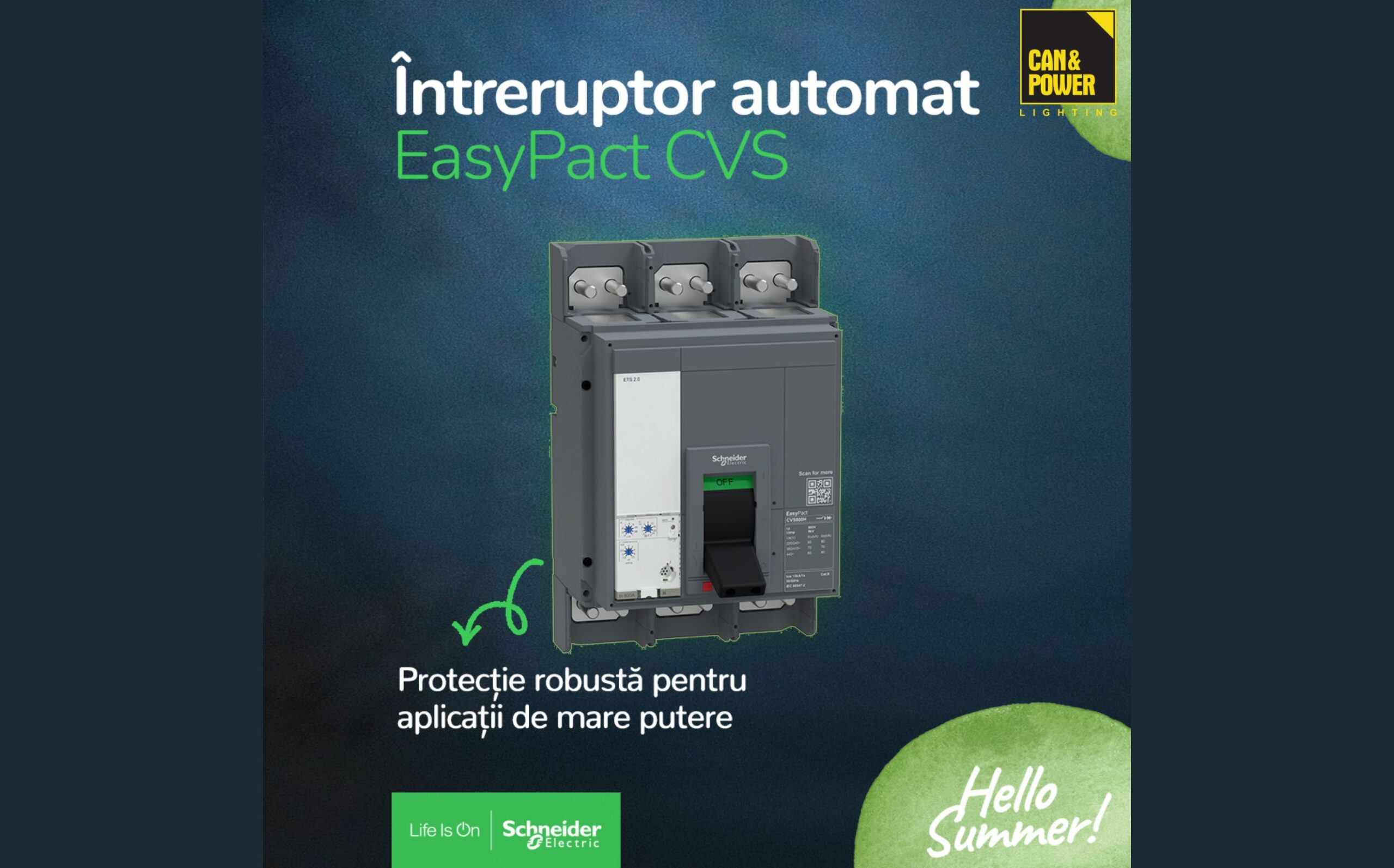 EasyPact CVS de la Schneider Electric: Protecție inteligentă pentru ...